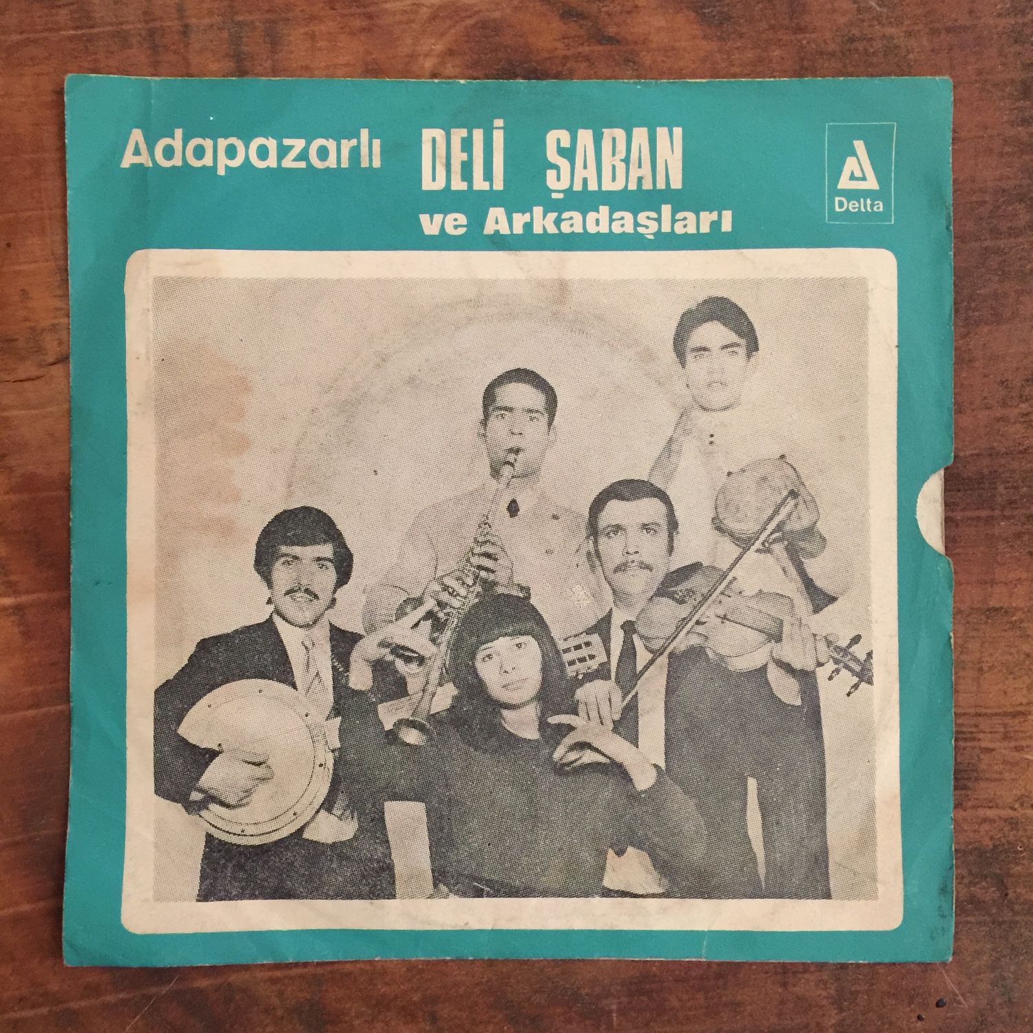 ADAPAZARLI DELİ ŞABAN ve Arkadaşları - Sadece kapaktır, plak yoktur. Arka kapak fotoğraflarda ...