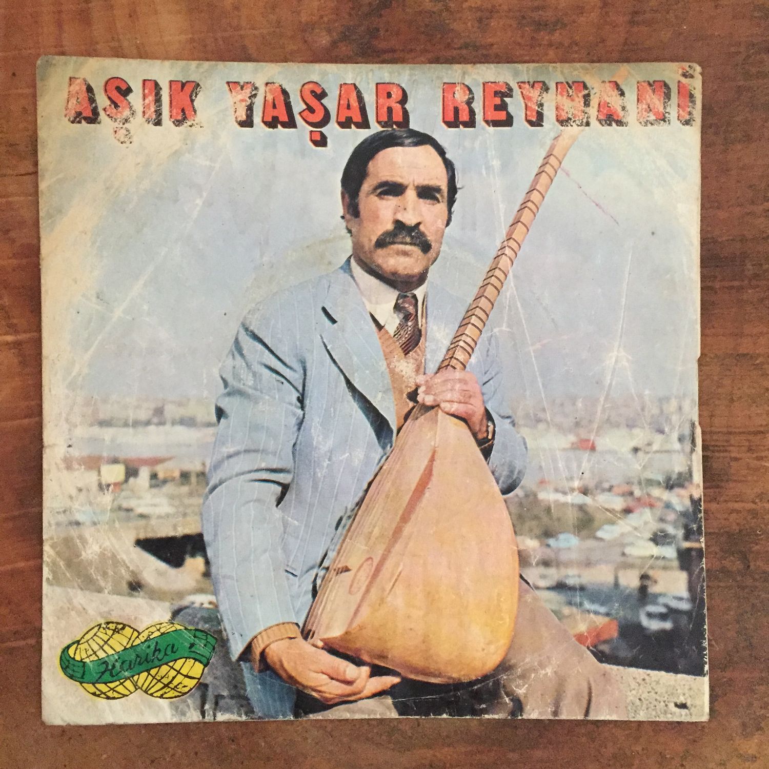 AŞIK YAŞAR REYHANİ - Sadece kapaktır, plak yoktur. Arka kapak ...