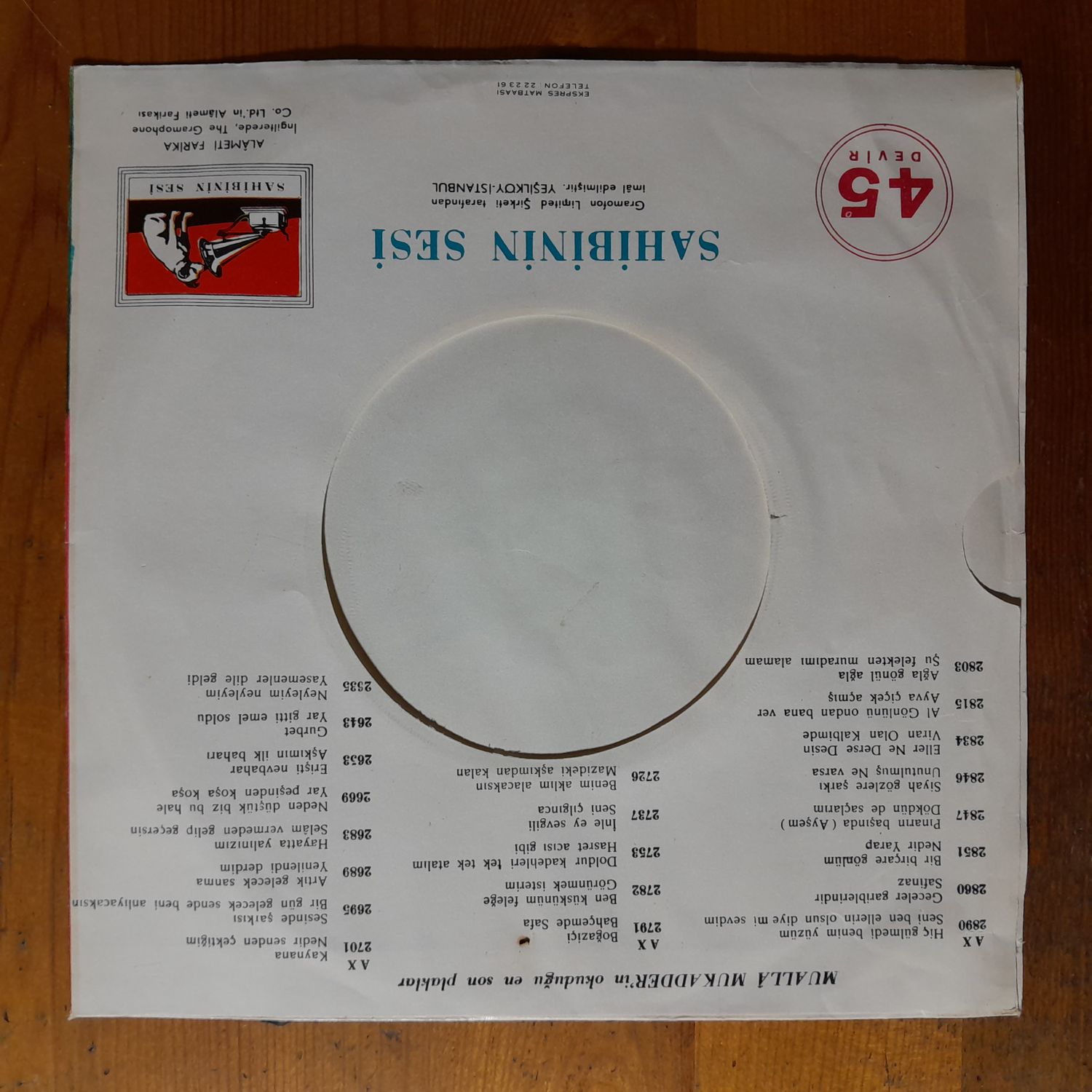 MUALLA MUKADDER (Kırmızı Plak) - Seni Ben Ellerin Olsun Diye Mi Sevdim ...