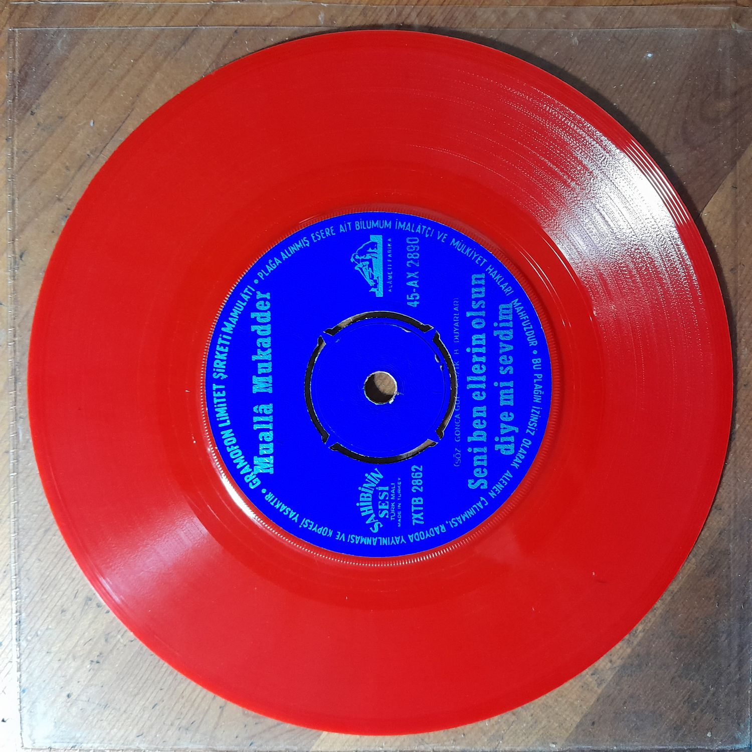 MUALLA MUKADDER (Kırmızı Plak) - Seni Ben Ellerin Olsun Diye Mi Sevdim ...